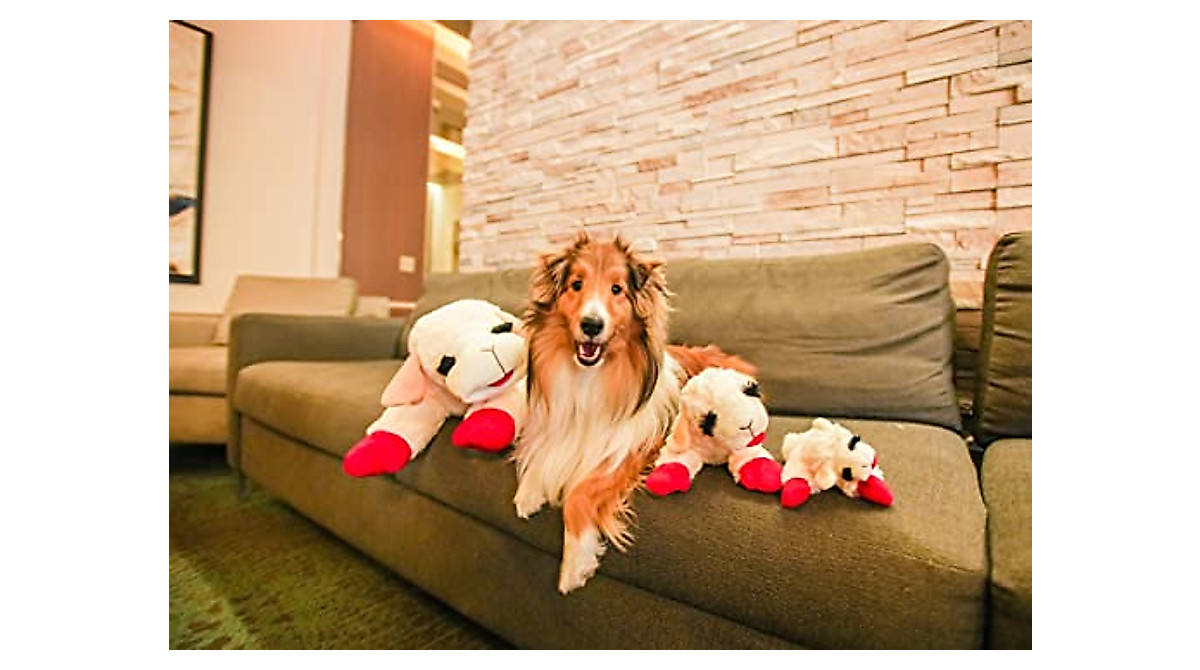 Multipet's Jumbo Lamb Chop Dog Toy - 24 Inches of Fun
