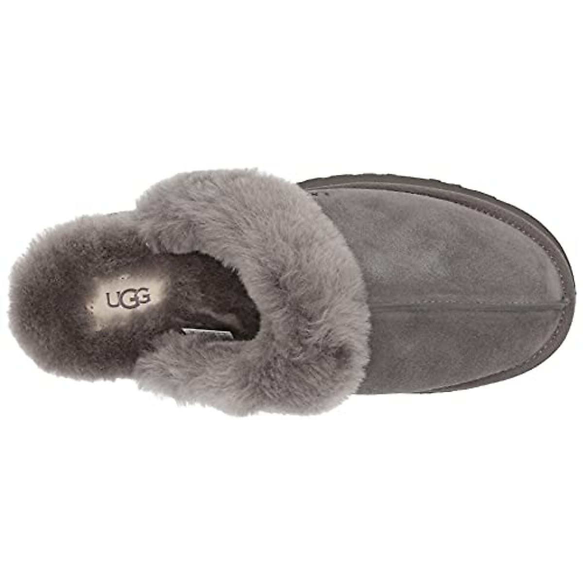 UGG Women's Disquette Slipper, Charcoal, 8