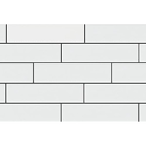 Matte White Subway Tile 2" X 8" (60 Pieces- Box of 6.5 Sqft), Wall Tile, Backsplash Tile, Bathroom Tile, Designed in Italy