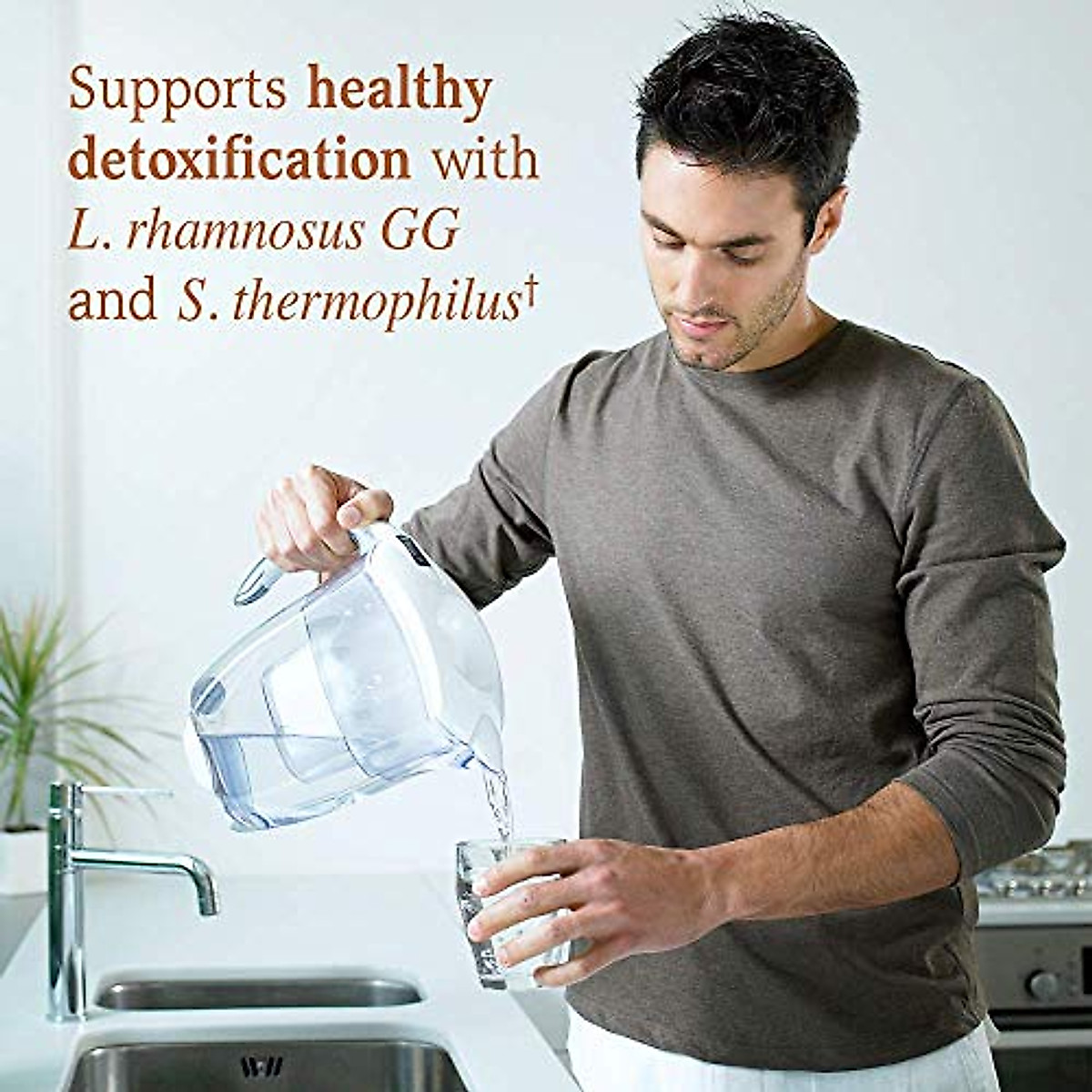 Garden of Life Dr. Formulated Probiotics Platinum Series Liver Health+ 90 Billion CFU Guaranteed, One a Day Probiotic for Healthy Detoxification & Elimination Support, Vegan, Gluten Free, 30 Capsules