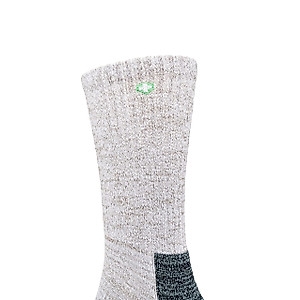 Insect Shield Midweight Hiking Socks With Permethrin Bug Repellant - Protective Clothing for Men & Women, Khaki, Medium