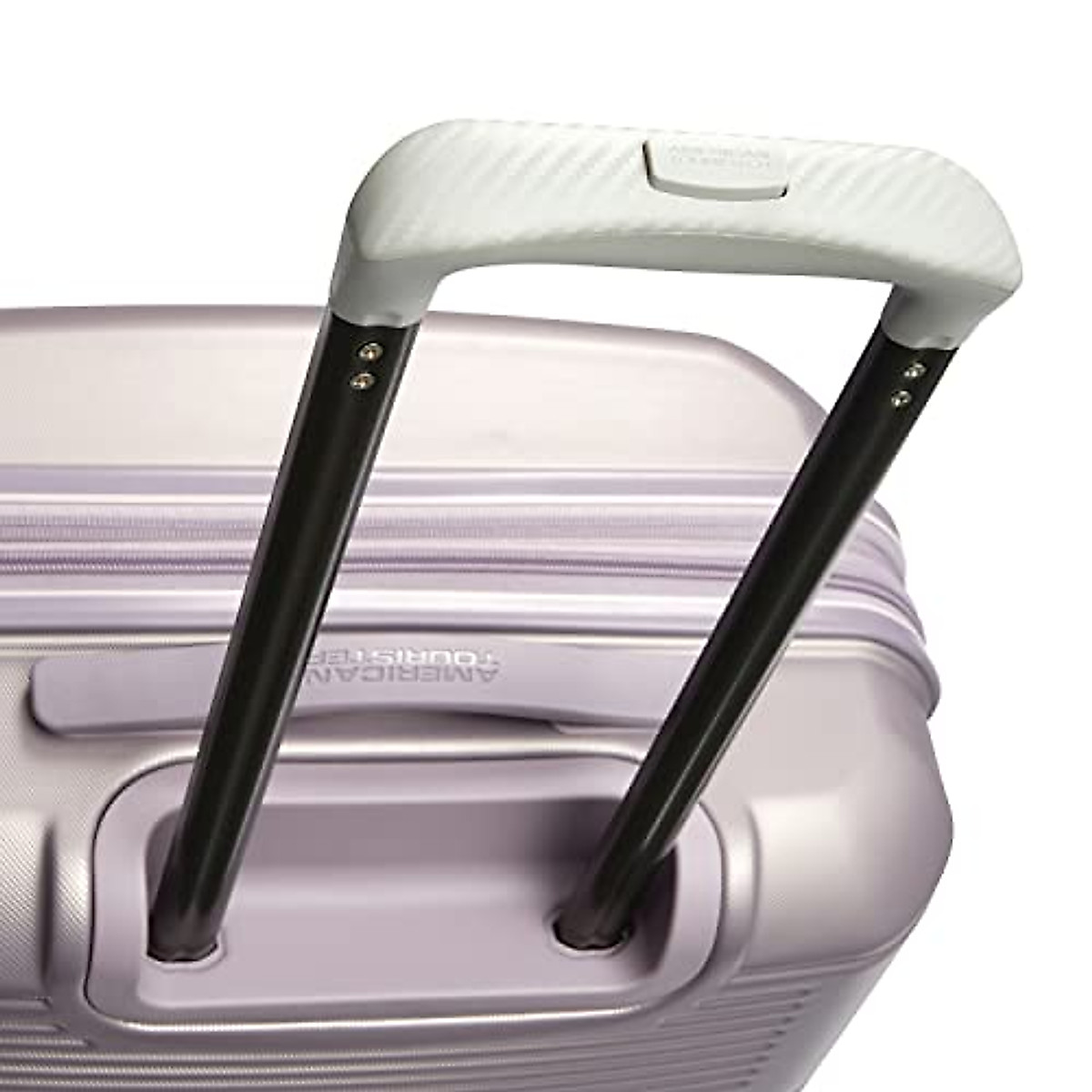 American Tourister Stratum 2.0 Expandable Hardside Luggage with Spinner Wheels, Purple Haze, Carry-on