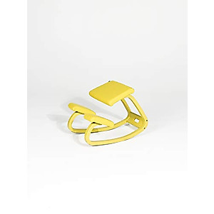 Varier Variable Monochrome The Original Ergonomic Kneeling Chair for Home Office (Ochre)