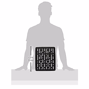 Rubbermaid/ Rowekamp 1G1706BLA Sink Mat Sm Black