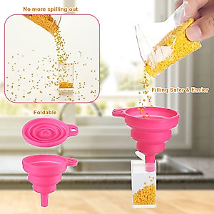 Diamond Painting Storage Containers, 64 Slots Diamond Storage Case, Diamond Art Organizer, Diamond Painting Accessories, Shockproof Jars for Jewelry Beads Rings Charms Glitter Rhinestones