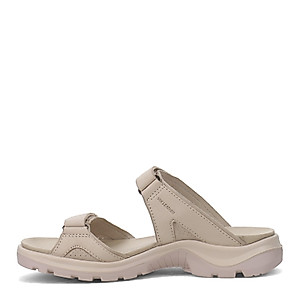 ECCO Women's Yucatan 2.0 Slide Sport Sandal, Limestone, 9-9.5