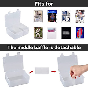 ALCYON 1600+ Baseball Card Storage Box, Sports Cards Holder Organizer Hard Plastic Display Case Compatible with Baseball/Football/for MTG/for PM for Collector (Bag Only)