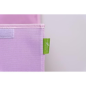 Ethiques Purple Collapsible Large toy chest, Sturdy Storage compartments with Lids. Kids Toy Box Chest Storage Organizer for Nursery Room, Playroom, Home Organization, 40.6X16.5X14.2 Inch (Cute Dinosaur). Large Toy box for girls . Toy box for boys