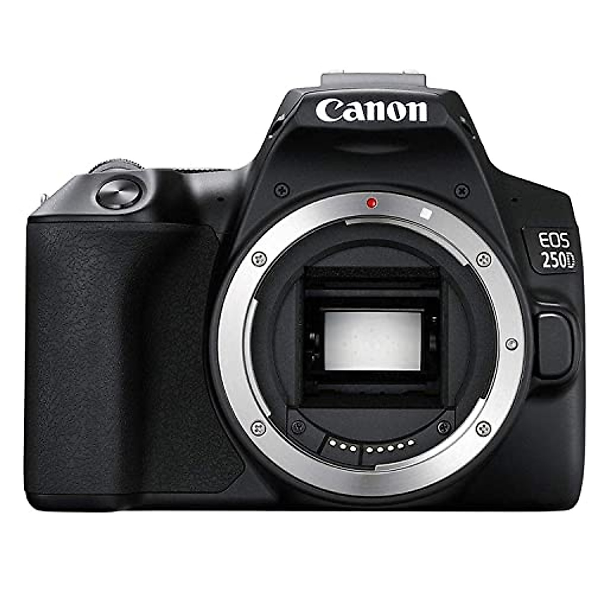 Canon EOS 250D (Rebel Sl3) DSLR Camera Body Only (No Lens) + 32GB Memory + Case + Tripod (20pc Bundle) (Renewed)