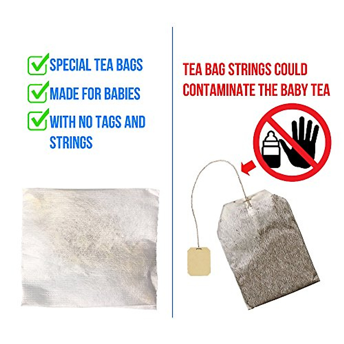 Secrets Of Tea Babies’ Magic Tea Baby Colic And Gas- USDA Organic Caffeine-Free Colic Calm Tea for Babies and Newborns - 80 Servings - 20 Count(1 Pack)