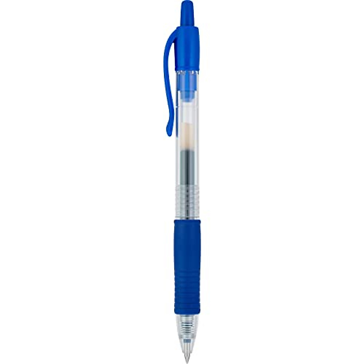 Pilot G2 Retractable Rollerball Gel Pens, Ultra Fine Point, 0.38mm, Blue Ink, 6 Count