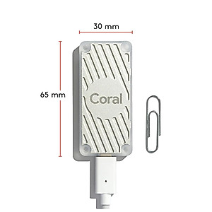 Google Coral USB Edge TPU ML Accelerator coprocessor for Raspberry Pi and Other Embedded Single Board Computers