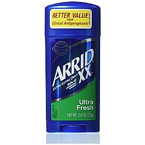 Arrid Xx Solid Antiperspirant Deodorant Ultra Fresh 2.6 Oz (6 Pack)