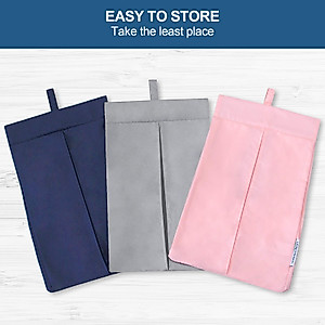 Diaper Stacker Organizer Easy Access & Crib Skirt Pink