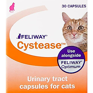 FELIWAY Cystease Advanced Urinary Tract Support for Cats (Pot Size: 30 Tablets)