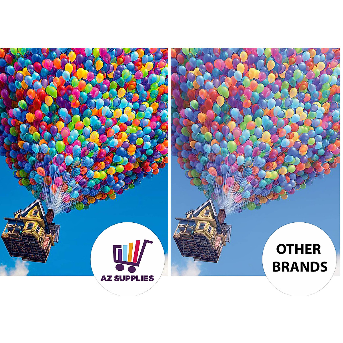 AZ SUPPLIES Compatible Ink Cartridge Replacement for Canon PFI-1000, PB,MB,C,M,Y,R,PM,GY,PC,CO,PG,B, 12 Pack