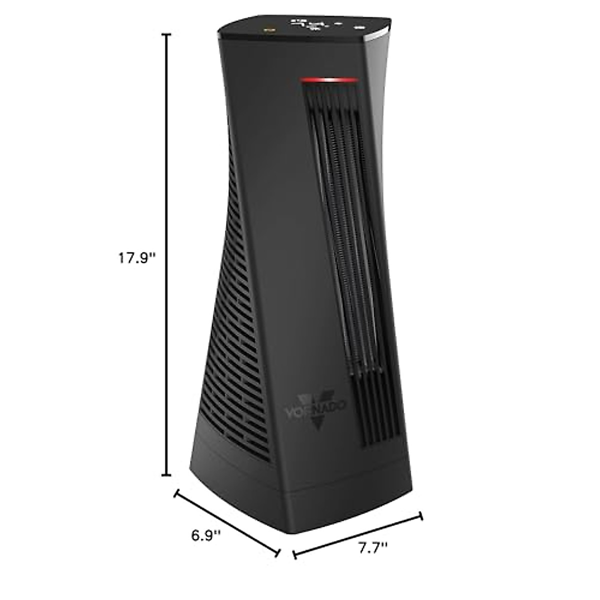 Vornado OSCTH1 Oscillating Tower Heater,Black