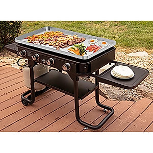 Stanbroil Stainless Steel Griddle Flat Top Gas Grill Griddle for Cuisinart CGG-0036 36" 4-Burner Propane Gas Griddle, Dual Grease Management System - 36-Inch