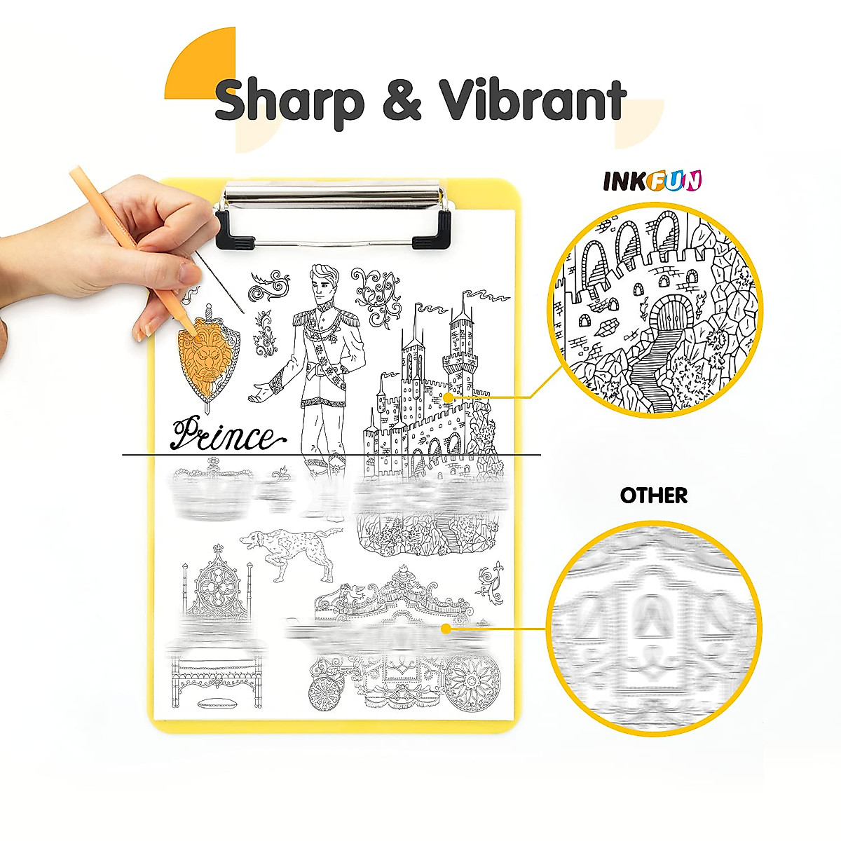 INKFUN 902XL Ink Cartridges for HP Printers Replacement for 902 XL Ink Cartridges of Officejet Pro 6968 6970 6978 6962 6958 6954 6960 6950Printer (902XL Ink Cartridges Combo Pack)