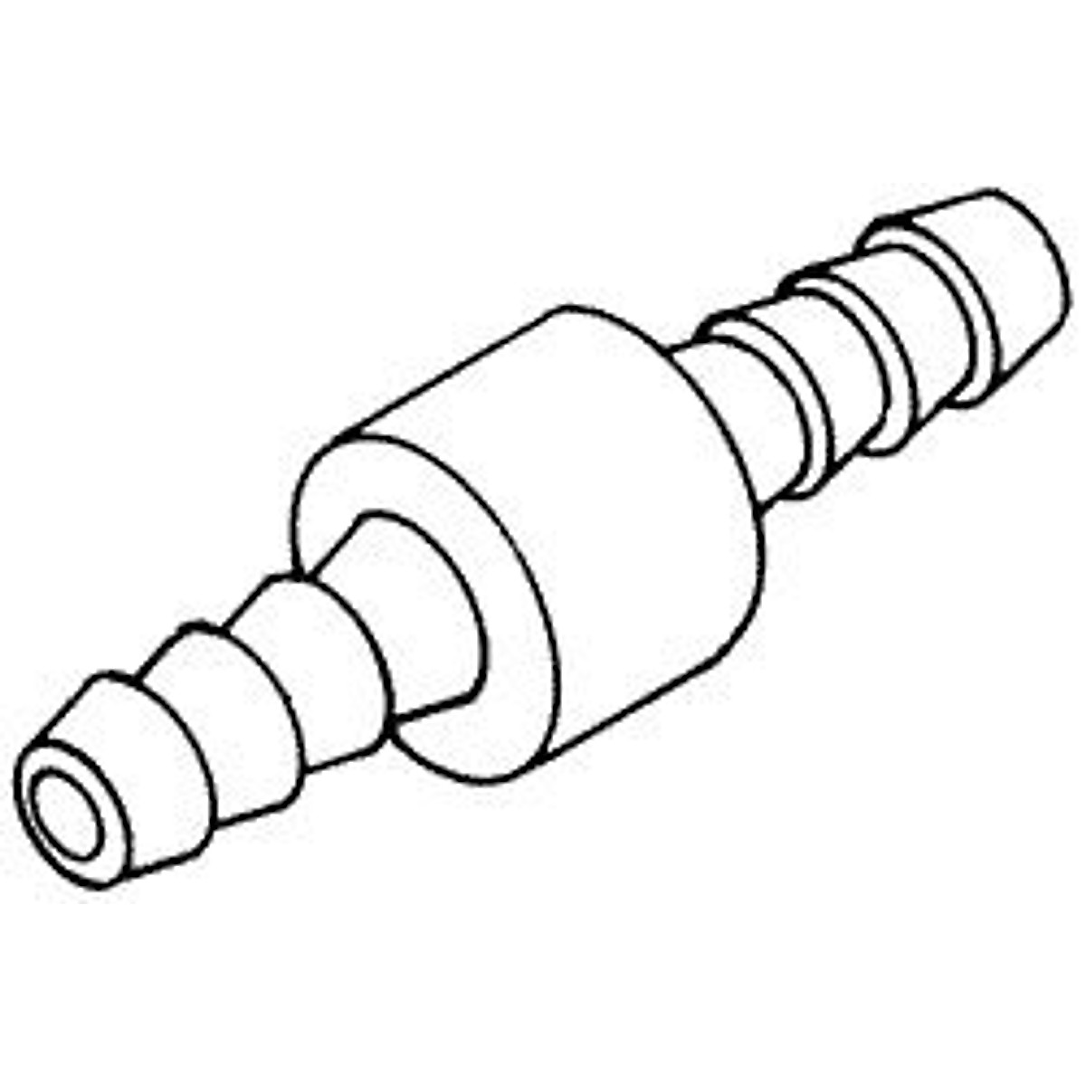 Barb Inline for A-dec - 1/8" Inline Barb (5 per Package) ADB018