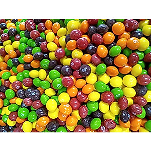 2 lbs of Fresh Delicious Grape Green Apple Lemon Orange Strawberry. Bulk Chewy Hard Shelled Candy