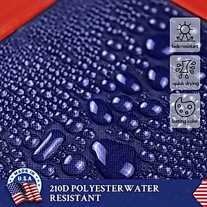 Christian Flag 3x5 Outdoor Made in USA Embroidered,Heavy Duty Nylon,Sewn Stripes, Stronger Brass Grommets,Christianity Easter Day,Jesus Flags Flags Perfect for Outside