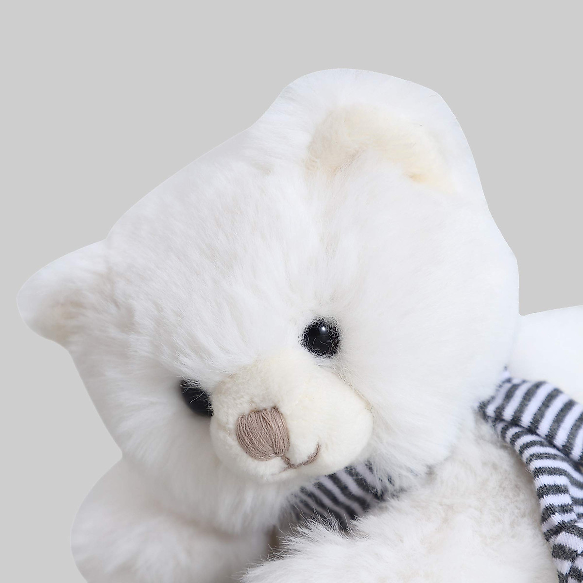 Dilly dudu Beige Bunny Rabbit Stuffed Animal Plush Toy Best Gifts 8-Inch