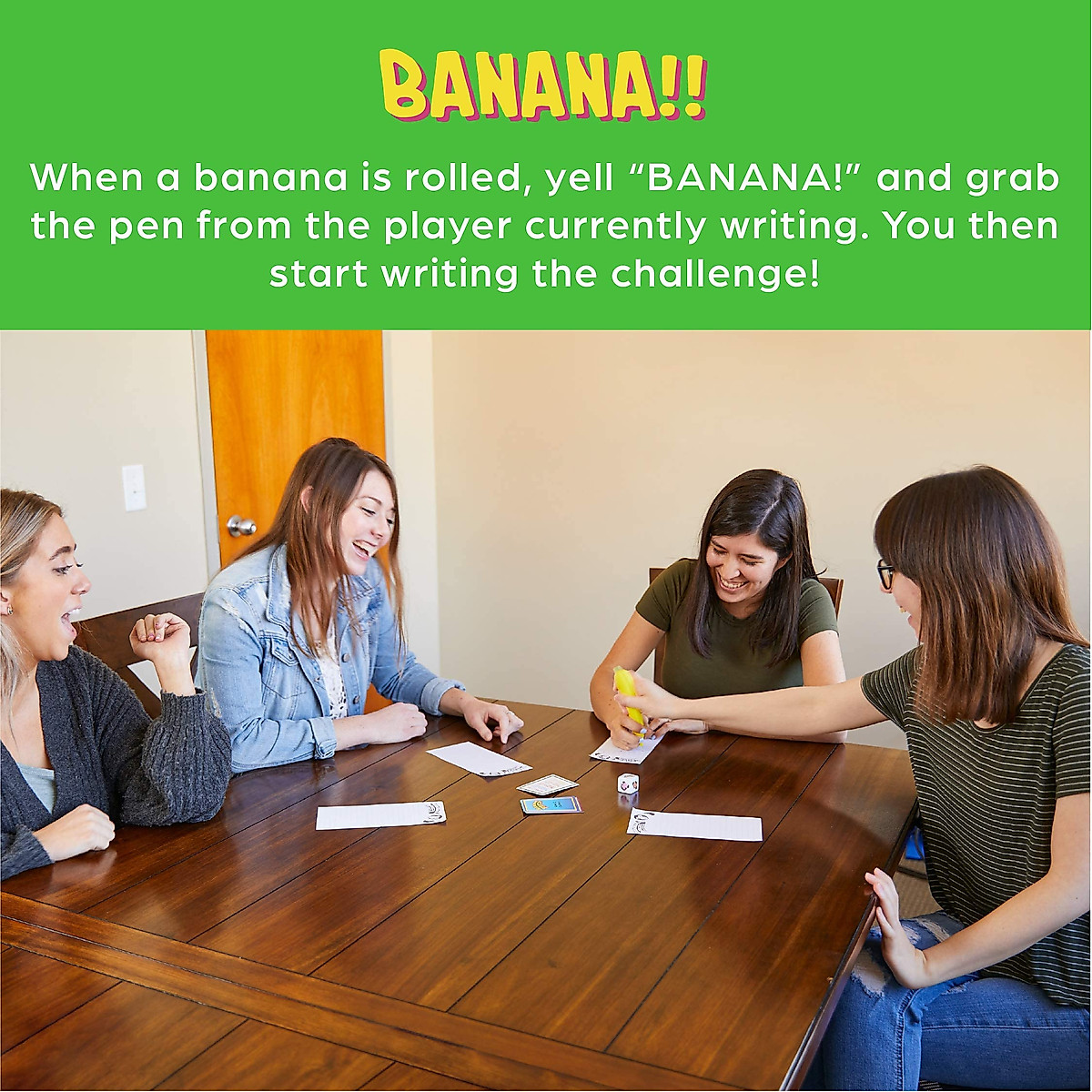 Continuum Games Banana Blitz Banana Grabba Fast Acting Dice Game