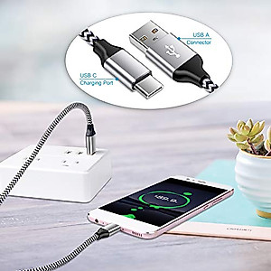 USB Type C Wall Charger Plug 5V 1A Power Adapter for Samsung Galaxy S22 S21s Ultra 5G S20 S10 S9 Plus Note 20 Note10 9 8, LG V70 V60 ThinQ G8 G6 with 2 Pack 6FT Type-C Fast Charging Cable Cords