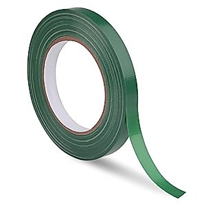 Prudiut Floral Tape Green Waterproof Flower Tape, 1/2" Wide Adhesive Florist Tape for Bouquet Wrap Floral Crafts (100Ft/33.4 Yd)
