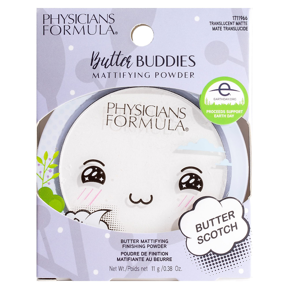 Physicians Formula Butter Buddies Butter Scotch Matte Setting Powder Translucent Matte