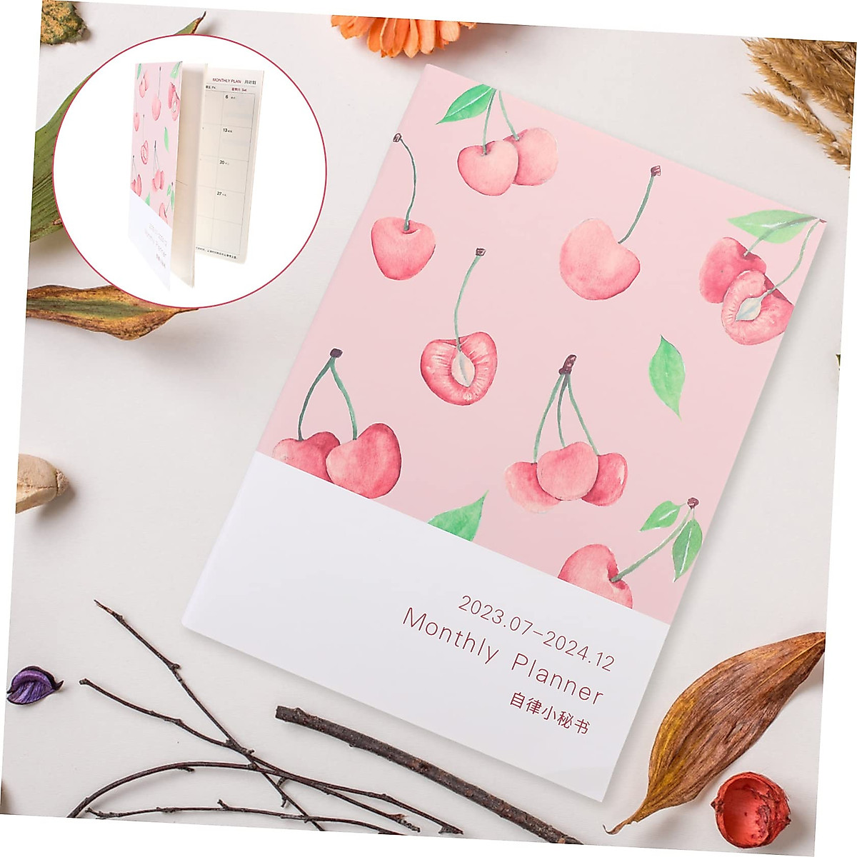 Tofficu 5pcs Calendar Planner Workout Calendar 2023 Budget Notepad Appointment Planner Diary Notepad Planner Notebook 2023-2024 Planner Monthly Planner Paper Dating Calendar Book Pocket