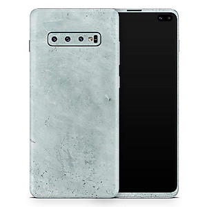 DesignSkinz Rustic Mint Textured Surface V3 Protective Vinyl Decal Wrap Skin Cover Compatible with The Samsung Galaxy S20 (Screen Trim & Back Glass Skin)