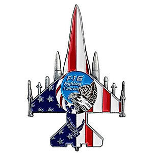 United States Air Force Challenge Coin F-16 Fighting Falcon Military Coin for Airman