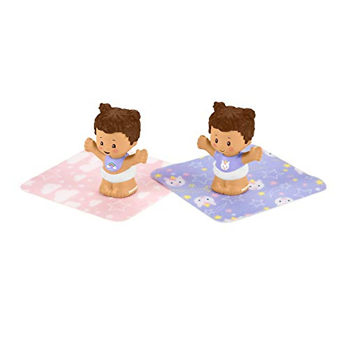Fisher-Price Little People Snuggle Twins, Figure Set for Toddlers