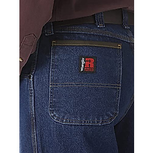 Wrangler Riggs Workwear mens Workhorse jeans, Antique Indigo, 35W x 32L US