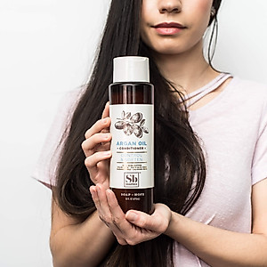 SoapBox Anti-Frizz Shampoo & Conditioner Set with Argan Oil and Shea Butter for Women & Men - Bulk Pack (3 Shampoos & 3 Conditioners)