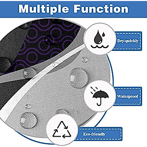 AAtter Purple Shower Curtain Black Grey Gray White Modern Dark Accent Lavender Lilac Boho Abstract Weave Textured Neutral Plum Geometric Stripe Home Bathroom Decor Bathtub Set, 60x72, Contemporary