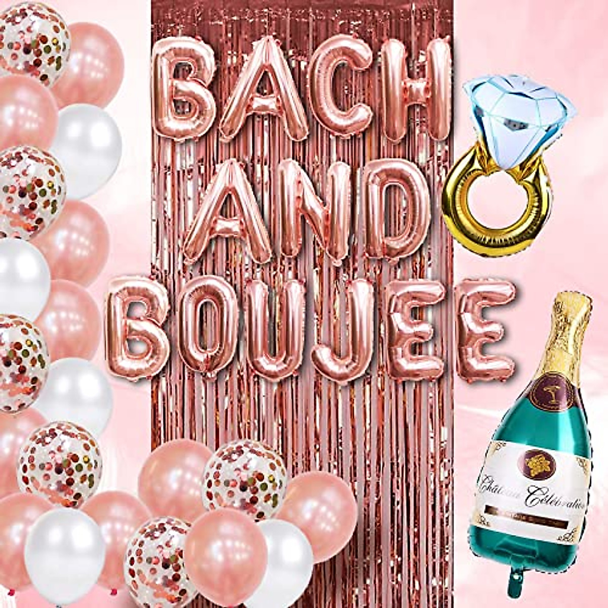 Bach and Boujee Bachelorette Party Decorations Kit