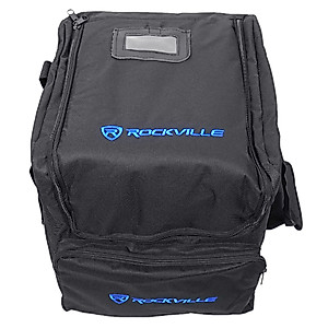Rockville Padded Travel Bag for (2) Chauvet or American DJ Effect Lights (RLB40)