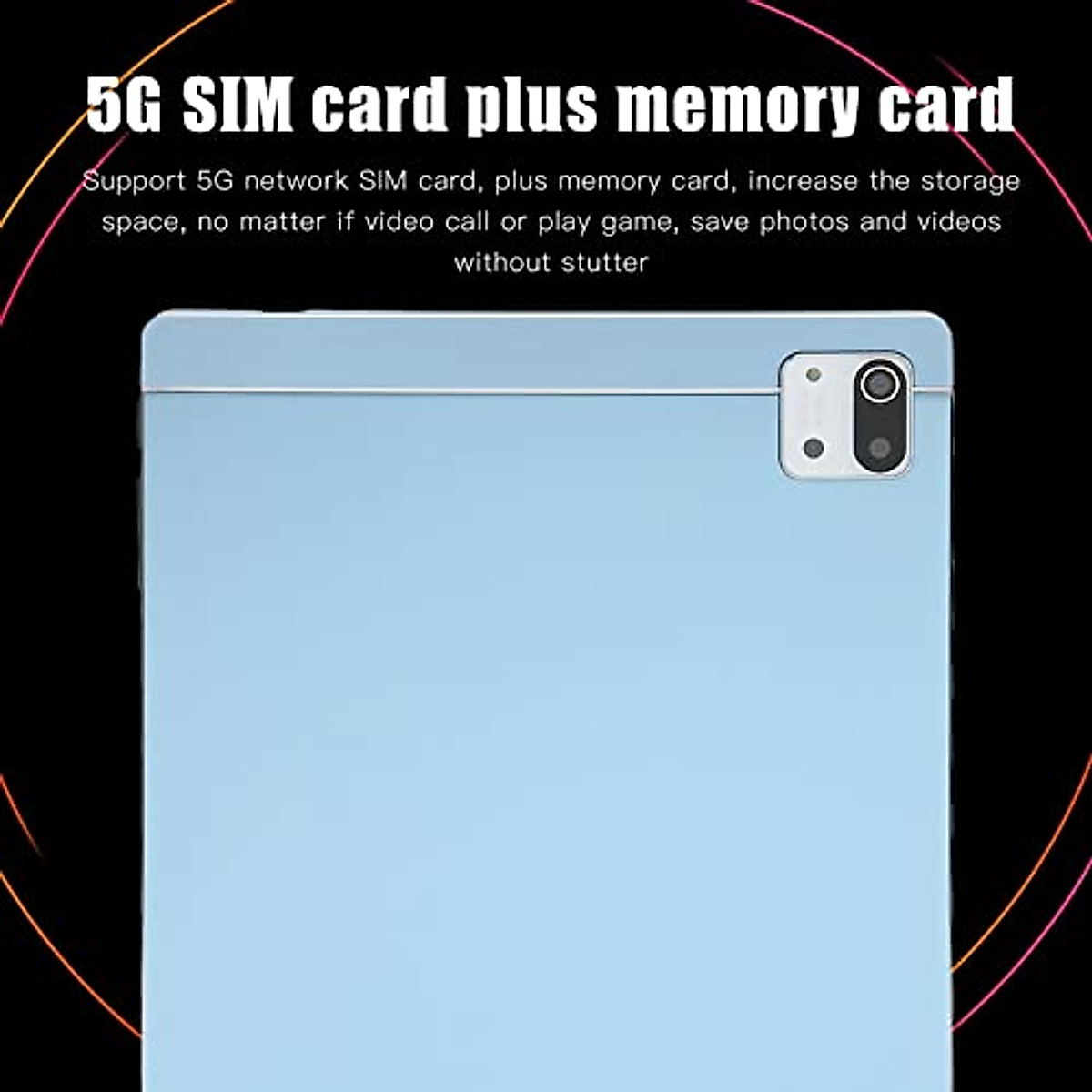 Dpofirs Tablet 10 Inch for Android, 4GB RAM 64GB Storage 3G Calling Tablet, Octa Core Processor, Dual SIM Slots, USB C Fast Charging IPS Touch Screen WiFi Tablet for Kids