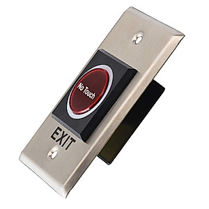 LBS Touchless No Touch Door Infrared Sensor Exit Button Switch for Access Control Systems Gates and Garage Openers
