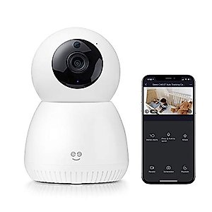 Scope 1080p HD Smart Auto-Tracking Security Camera, White