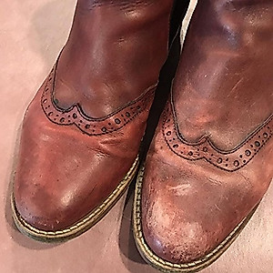 Leather Milk Leather Boot & Shoe Conditioner and Cleaner - No. 6 - All-Natural, Non-Toxic Shoe Care Cream Made in The USA. 2 Sizes. Includes Polishing Applicator Pad!