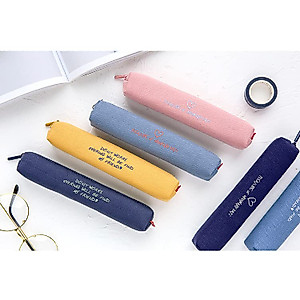Cilava Mini Pencil Case,Colored Cute Pencil Bags Lovely Pen Pouch with Zipper for Adult