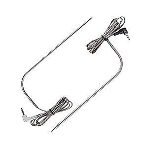 GRILLME 2 Sets Replacement Parts High-Temperature Meat BBQ Probe for Traeger Pellet Grills
