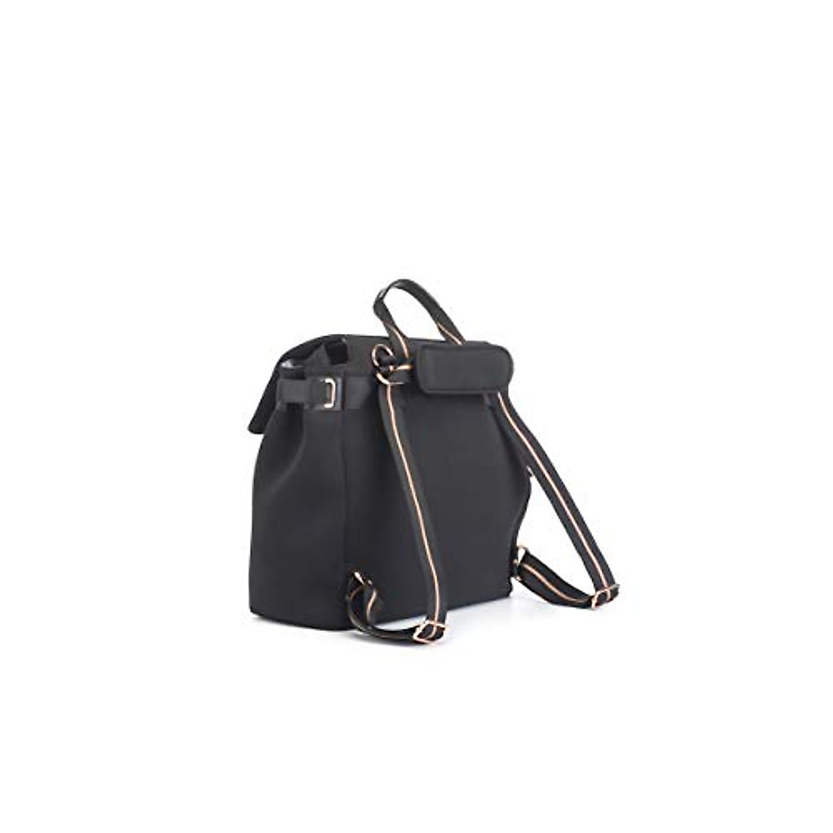 Storksak St. James Convertible Backpack Diaper Bag - Black Scuba