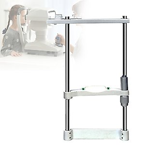 CFDZCP Optometry Lifting Chin Bracket Optometry Equipment Accessories, Vision Training Chin Forehead Support Bracket with Adjustment Lifting Height Knob for Major Optical Stores, Vision Care Centers