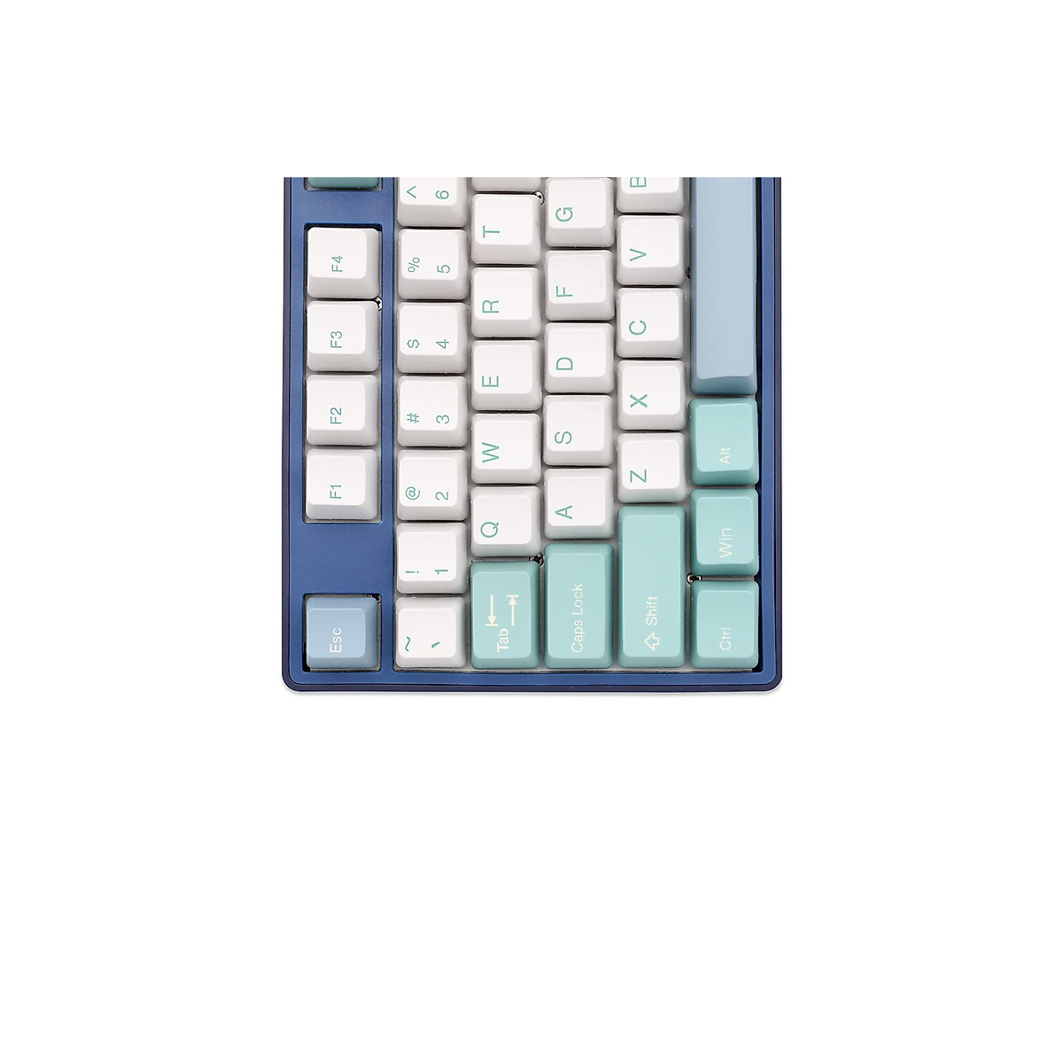 KPREPUBLIC Taihao Hygge PBT Double Shot keycaps for DIY Gaming Mechanical Keyboard OEM Profile for XD64 BM60 BM68 BM80 BM65 BM68 Elegant (TaiHao Hygge Set x1)