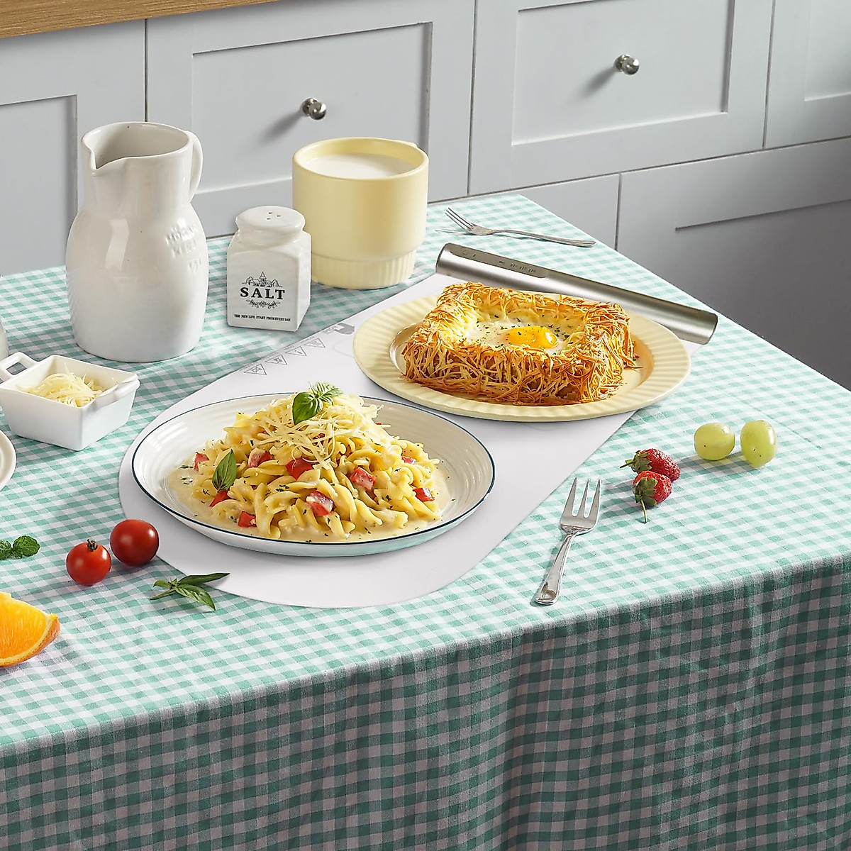 EconoHome Premium Silicone Food Warmer for Parties, Buffet, Holidays - Roll Up Electric Powered Food Warming Tray to Keep Your Food Warm - 3 Heat Levels, Large Surface Area